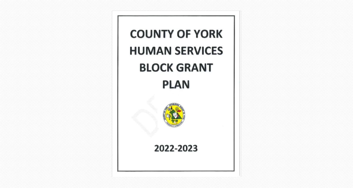 York County Human Services Block Grant 2022-2023